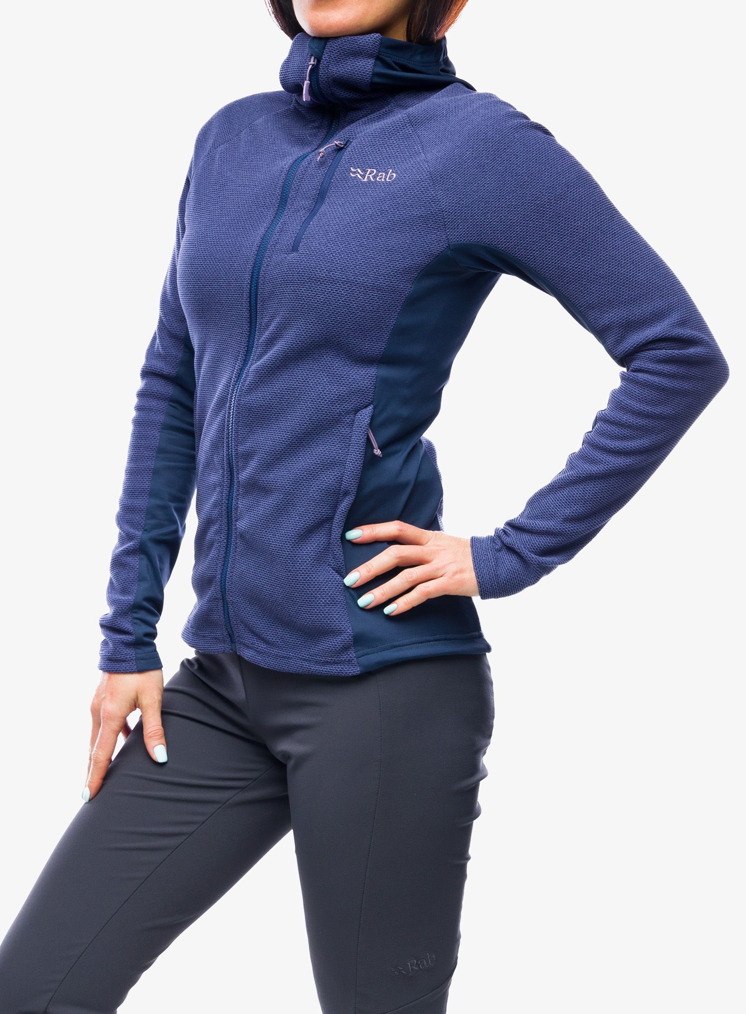 Dámská fleecová mikina Rab Capacitor Hoody - patriot blue | 8a.cz