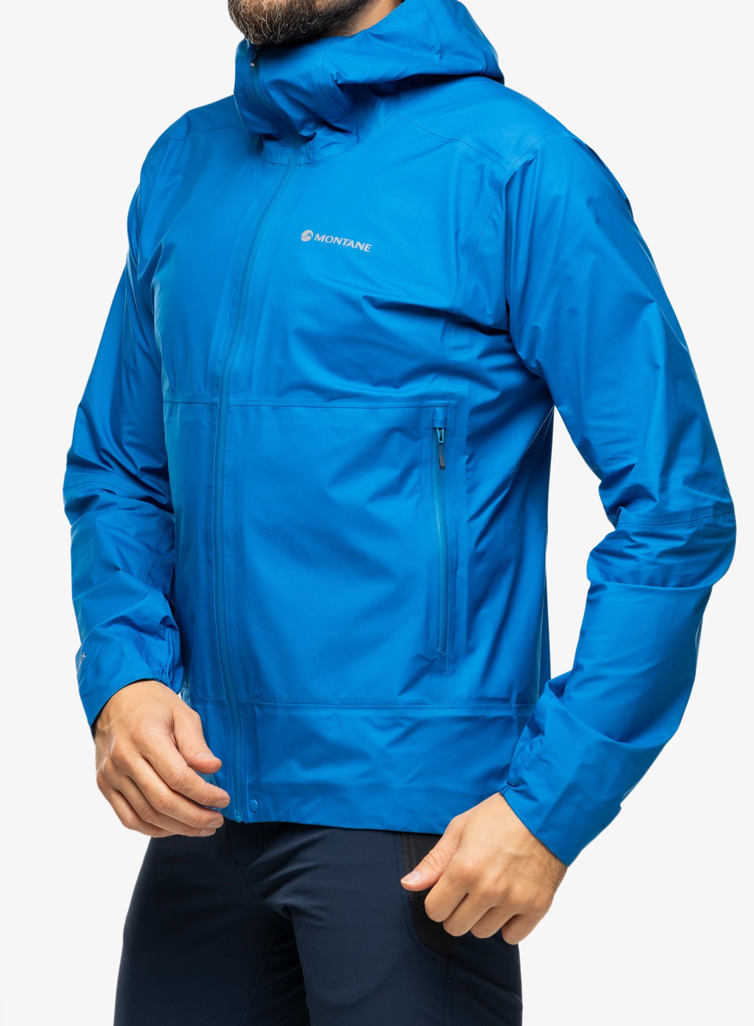 Bunda s membránou Montane Phase Nano Jacket - electric blue
