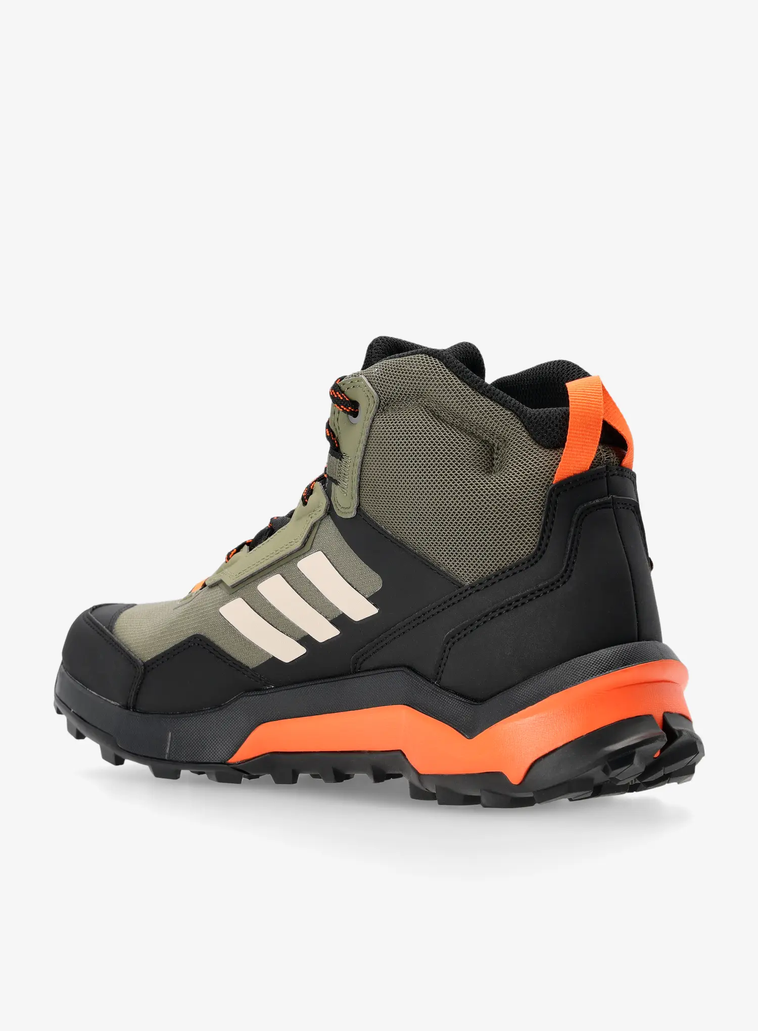 Trekové boty adidas TERREX AX4 Mid GTX - oliv strat/wond beige/core blk ...