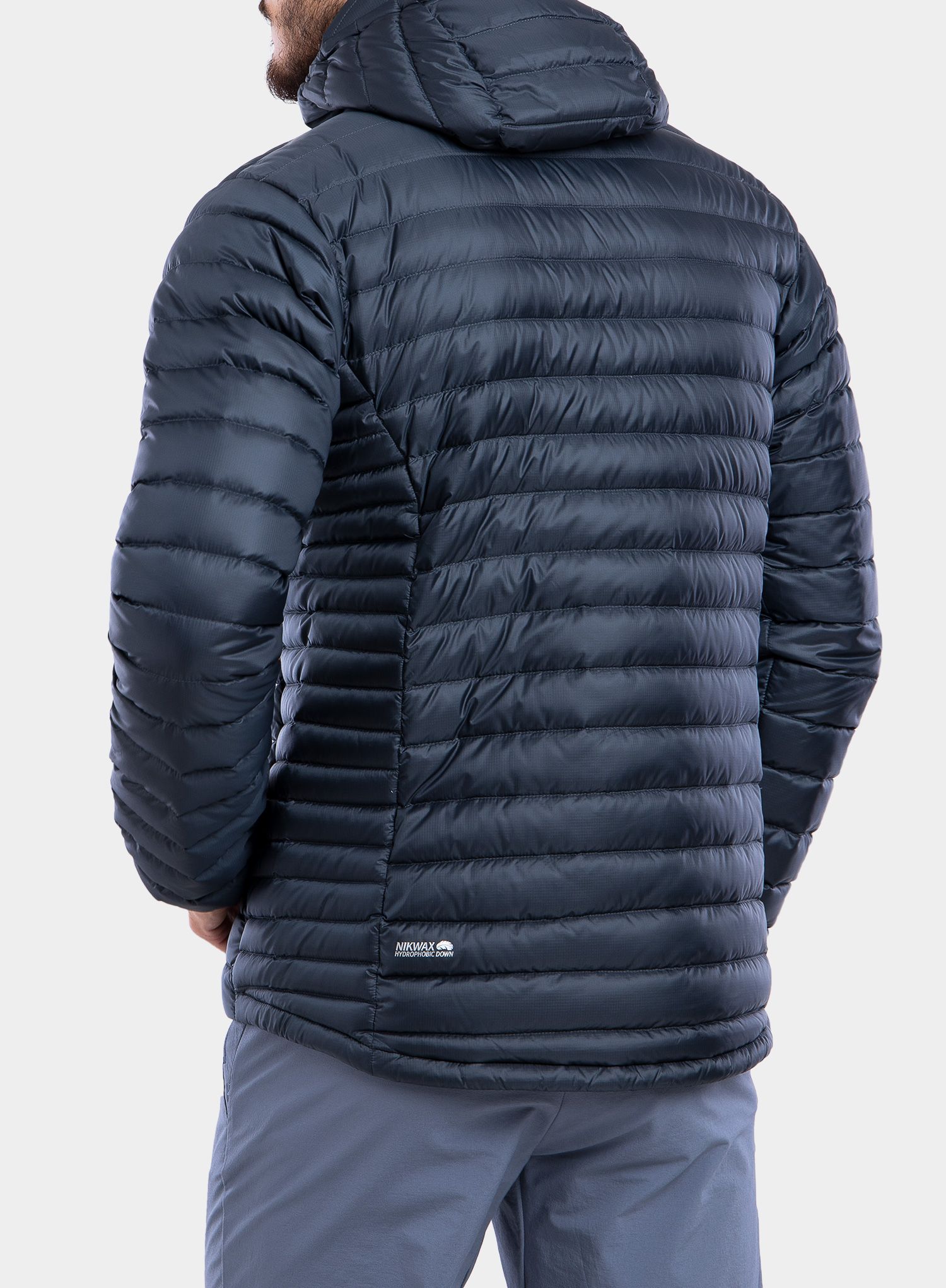 Péřová bunda Rab Microlight Alpine Jacket - beluga | 8a.cz